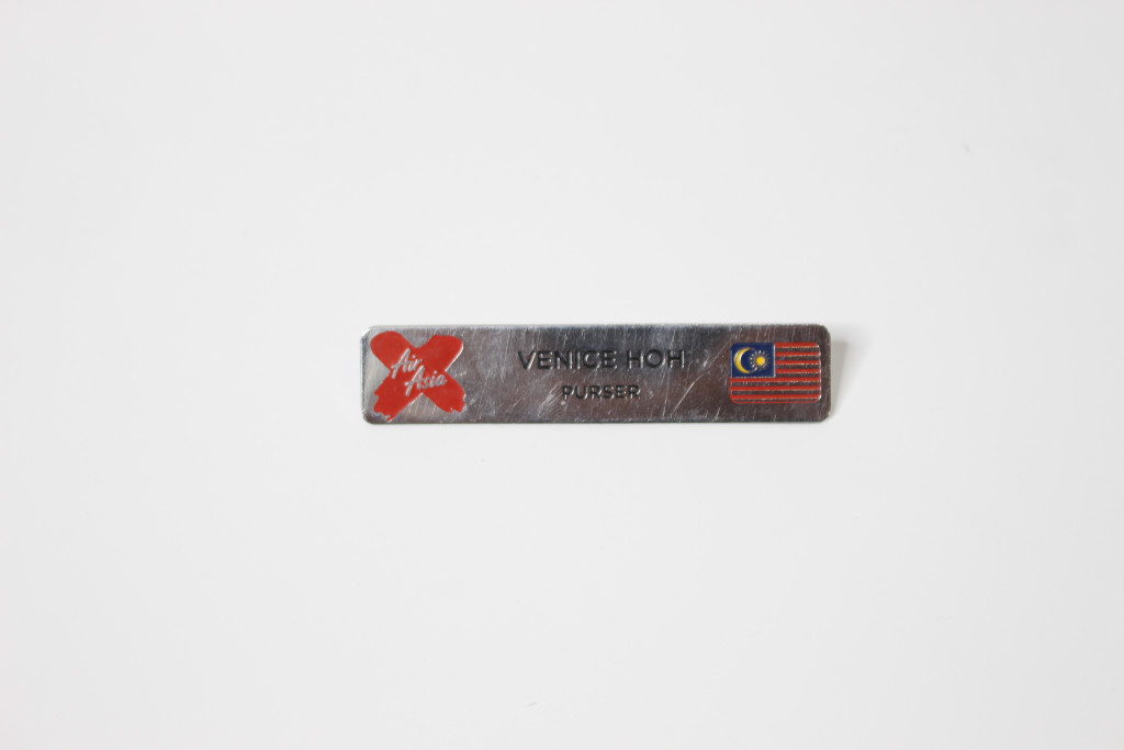 airasia X Cabin Crew Name Tag: Purser – airasia Museum
